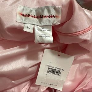 Alexia Maria | Dresses | Alexia Maria Alexandra Silk And Wool Column ...